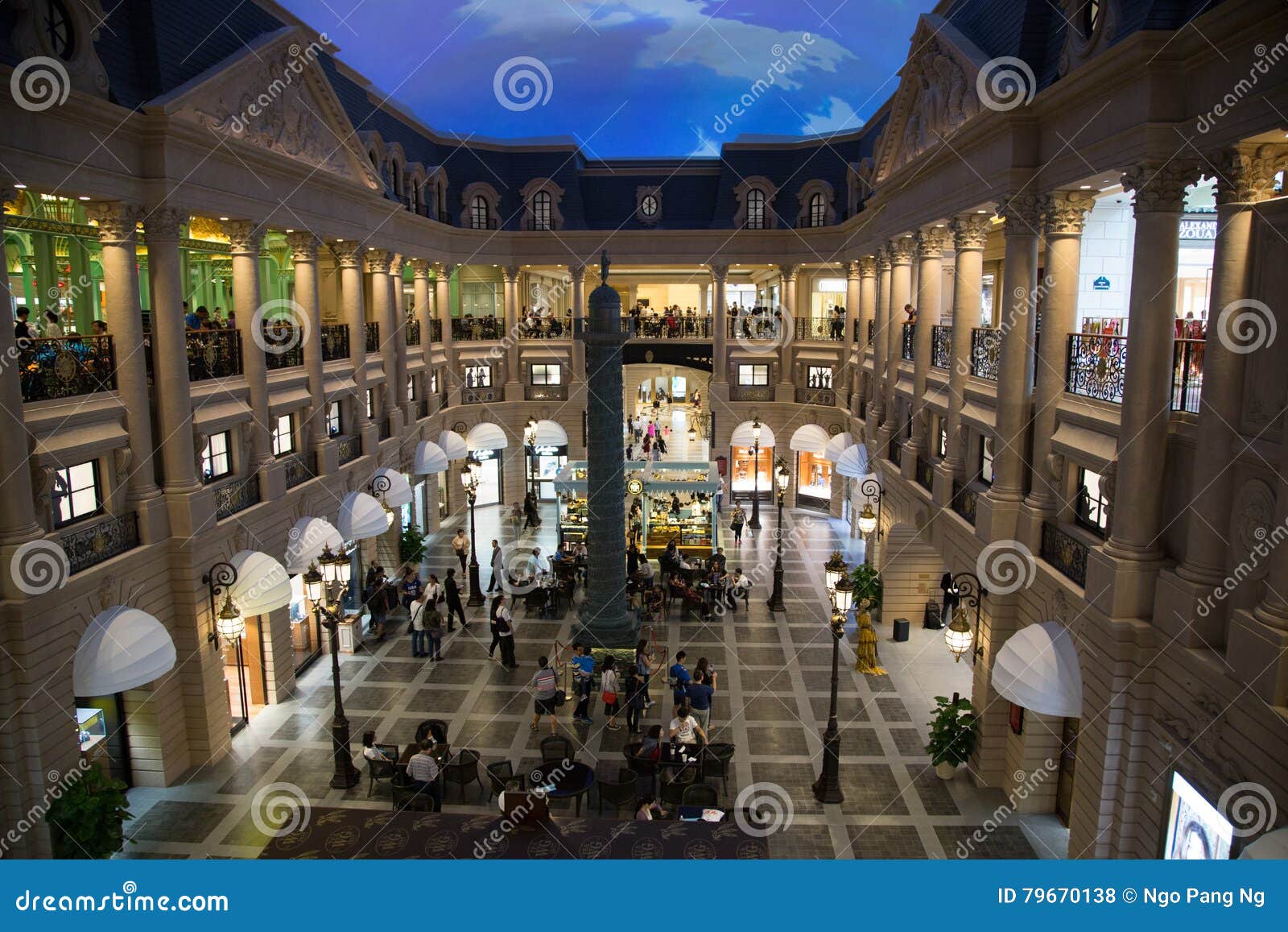 MACAO - 29 OCT: the Parisian Macao Hotel Resort in Macao on 29 October ...