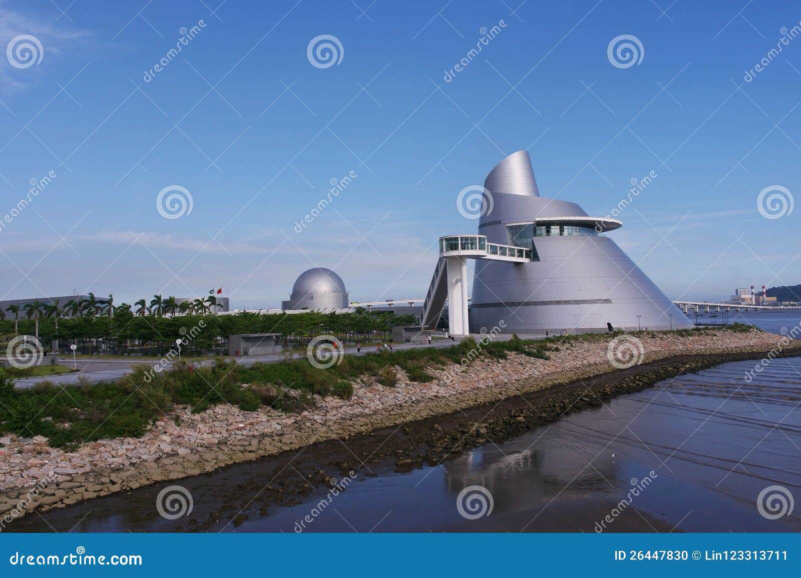 Macao Science Museum stock photo. Image of building, macau - 26447830