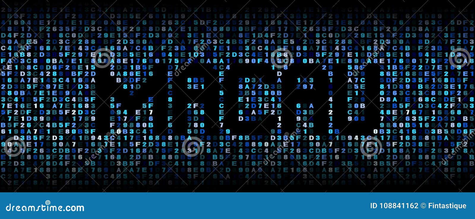 Macao-Text Auf Hexadezimalcodeillustration Stock Abbildung ...