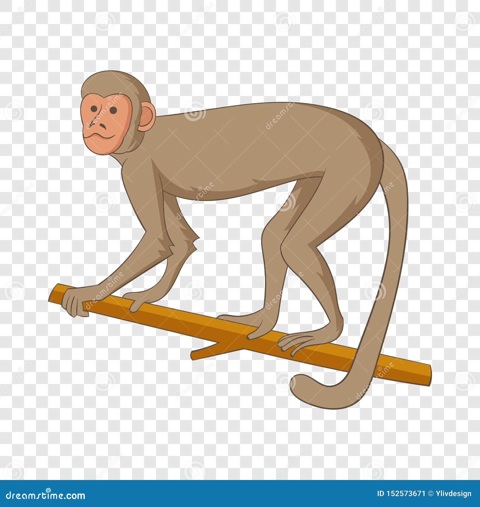Macaque Icon, Cartoon Style Stock Vector - Illustration of expression ...