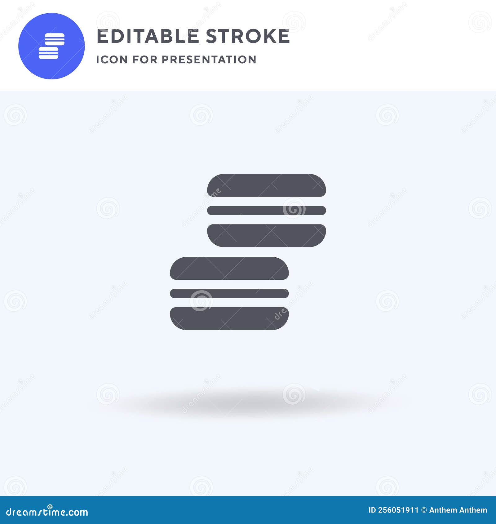 Macaron Icon Vector, Filled Flat Sign, Solid Pictogram Isolated on ...