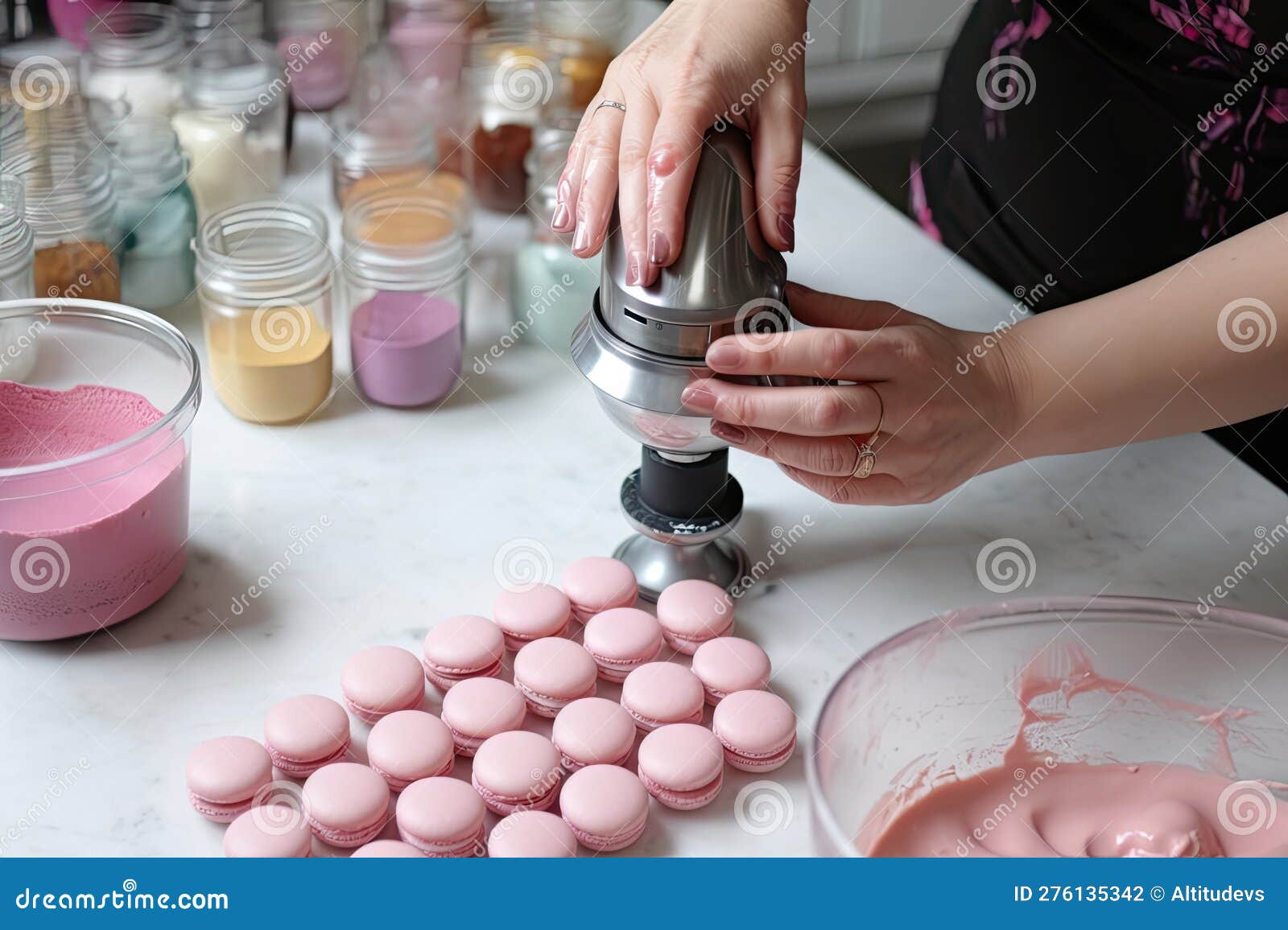 Macaron-making Workshop, with Step-by-step Instructions and Helpful ...