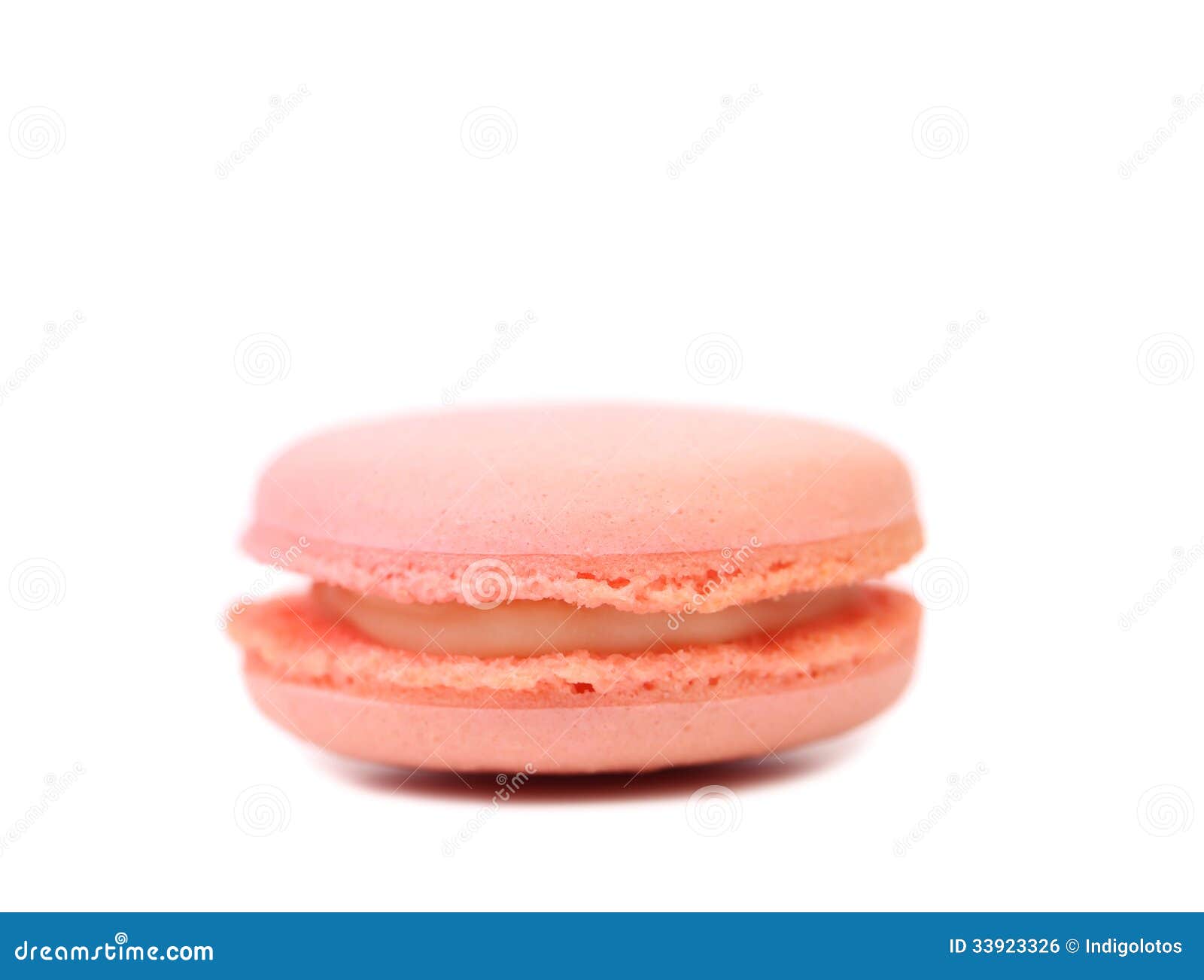 Macaron Rosado Francés Tradicional. Foto de archivo - Imagen de sabroso ...