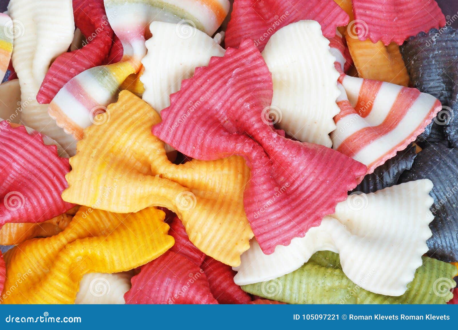 Macaroni Colored Pasta Background. Stock Image - Image of ordinary ...