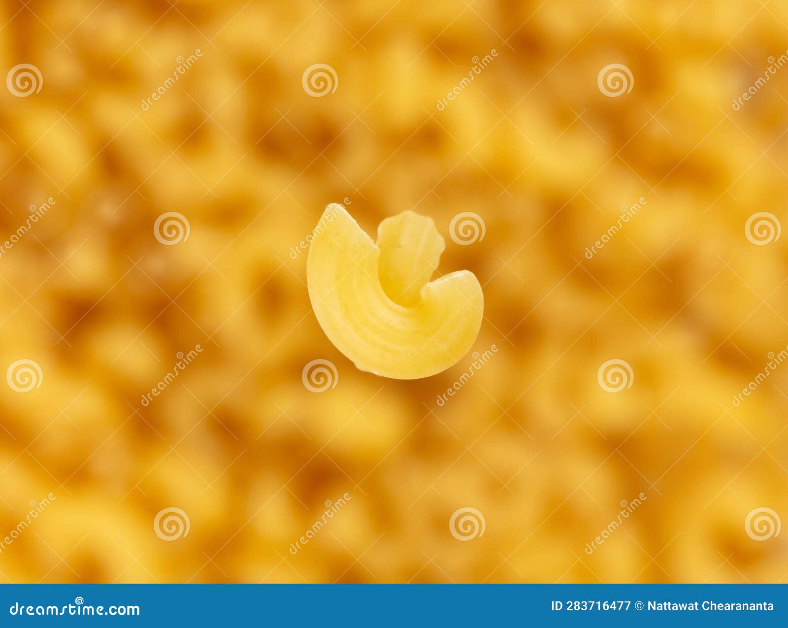 Macaroni Flying Explosion, Yellow Macaronis Pasta Float Explode ...