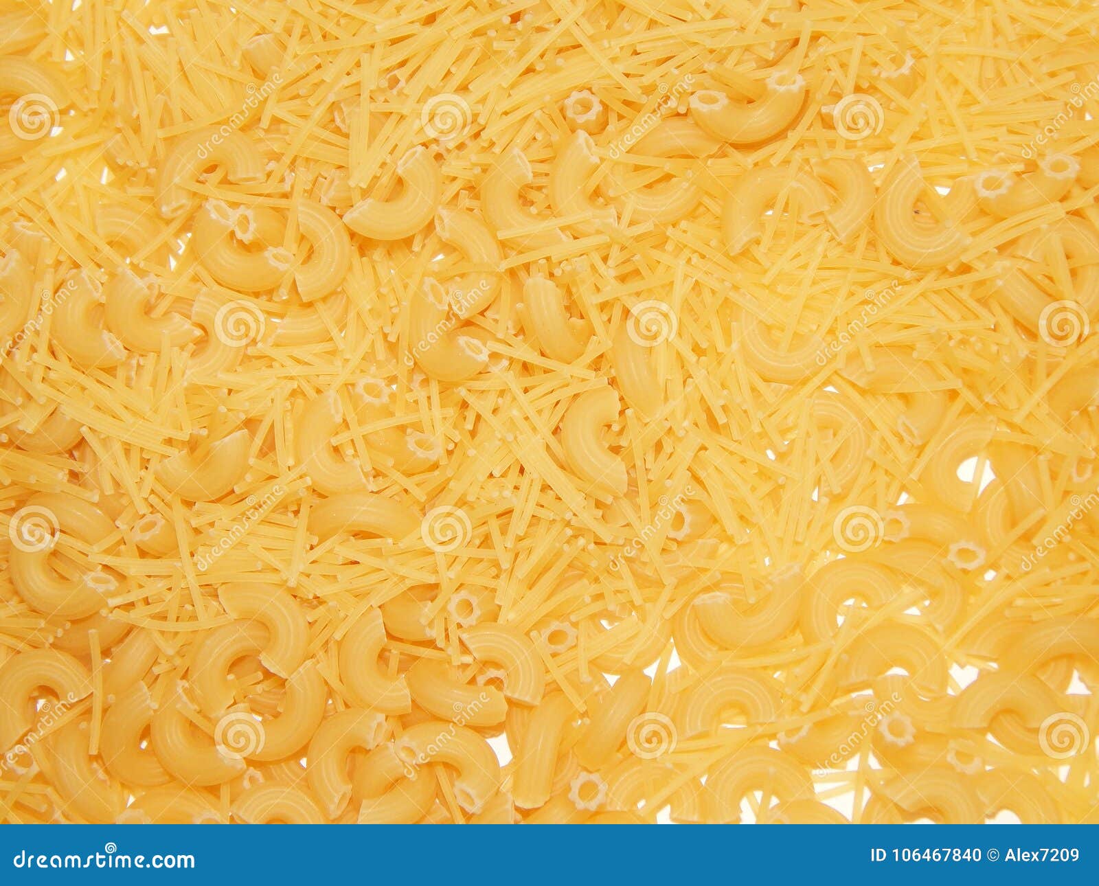 Macaroni pasta texture stock photo. Image of ingredient - 106467840