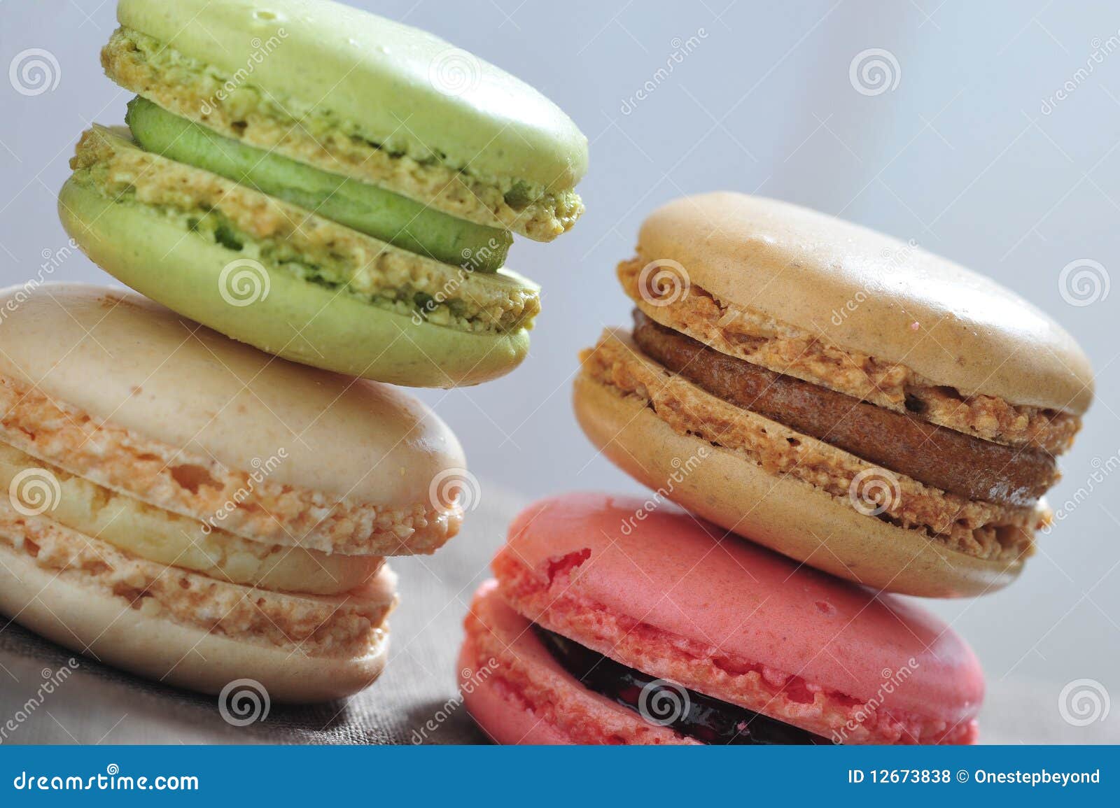 Macarons stock photo. Image of macaron, french, lemon - 12673838