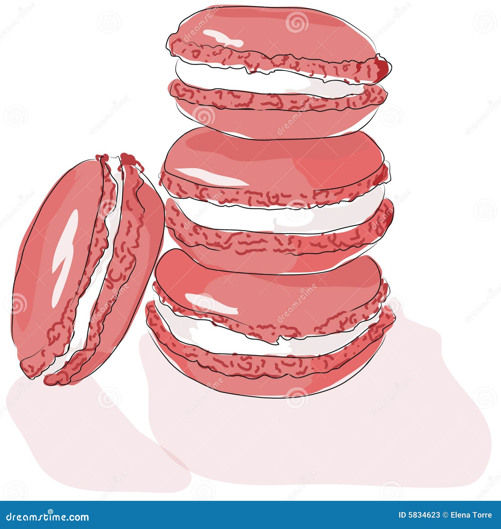 Macarons Cartoons, Illustrations & Vector Stock Images - 43810 Pictures ...