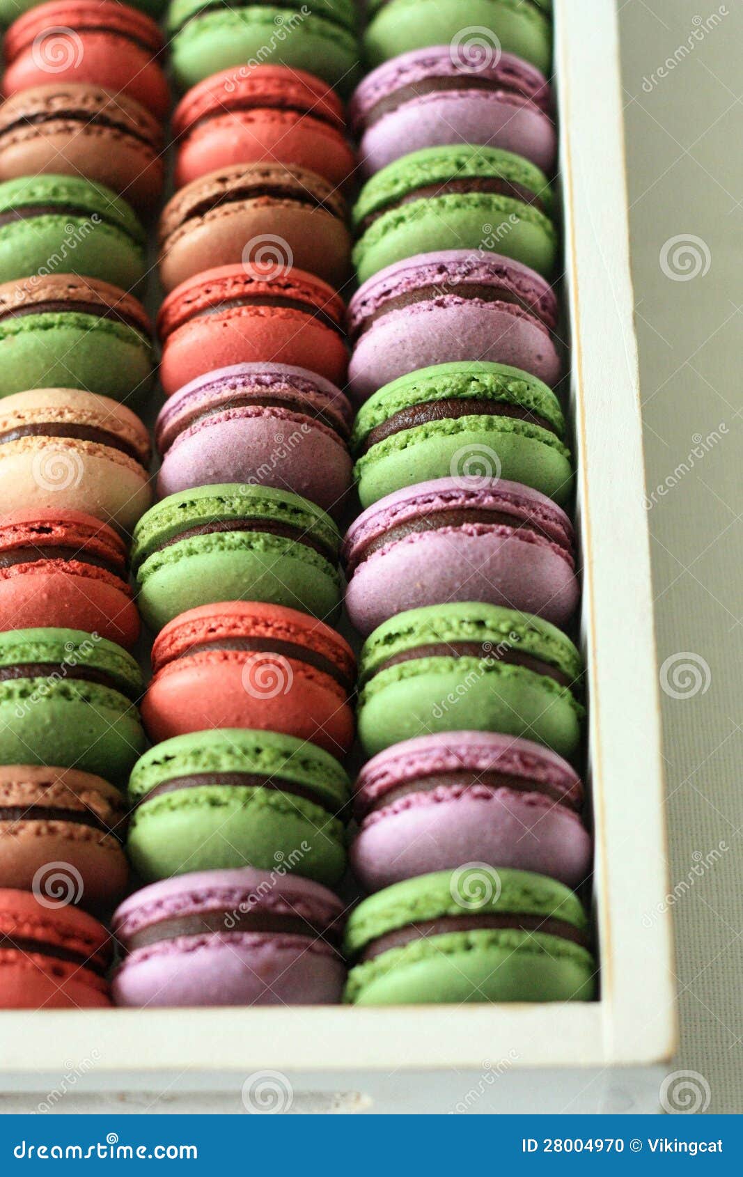 Macarons Color stock photo. Image of whiteblueberrymacarons - 28004970