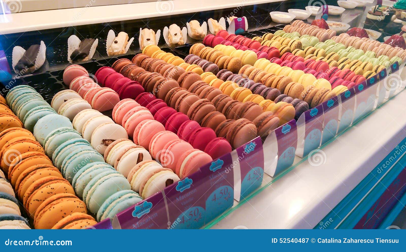 Macarons at the Pastry Shop Editorial Photography - Image of sprinkles ...