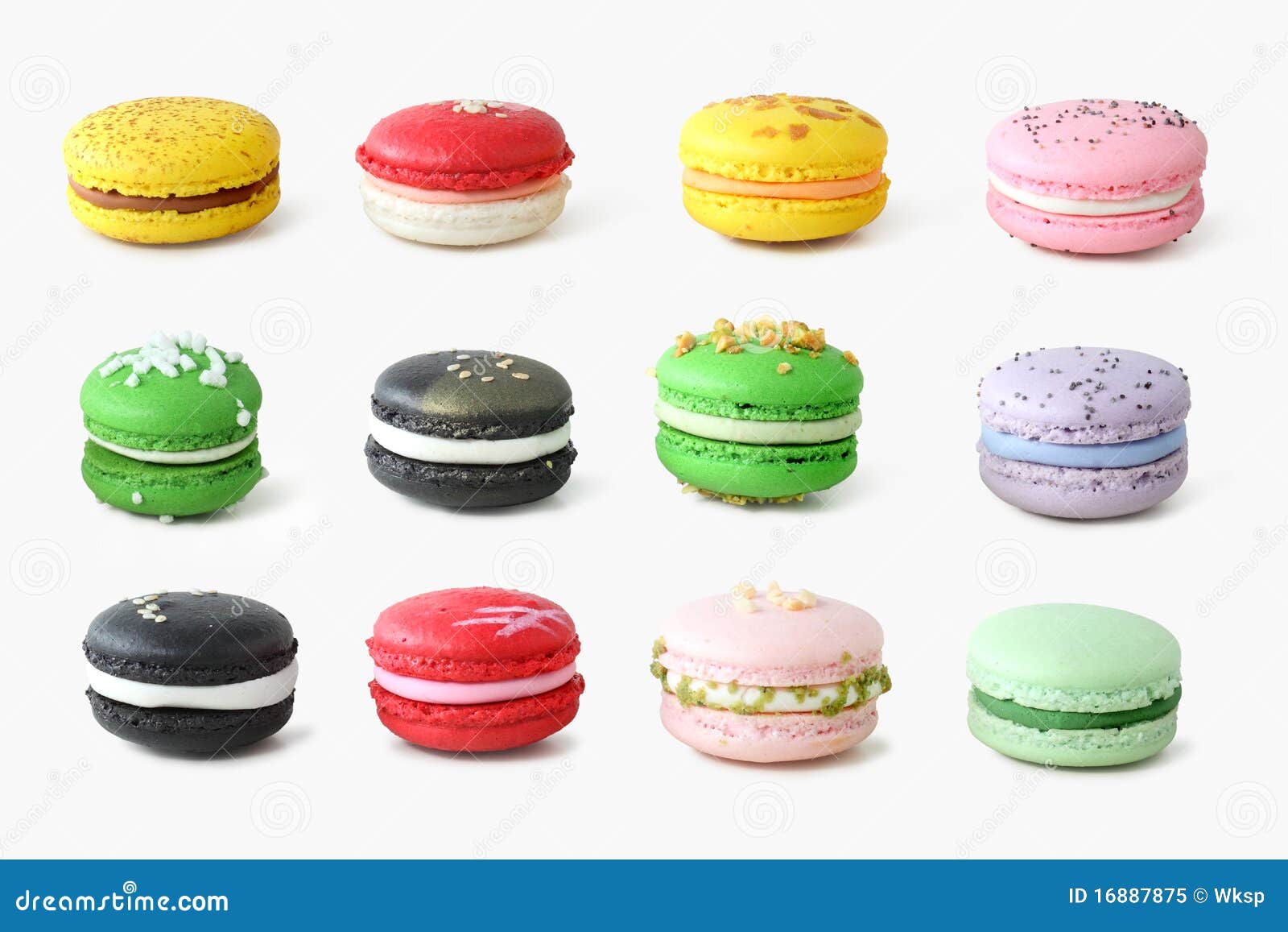 Macaroon stock image. Image of macaroon, dish, flour - 16887875