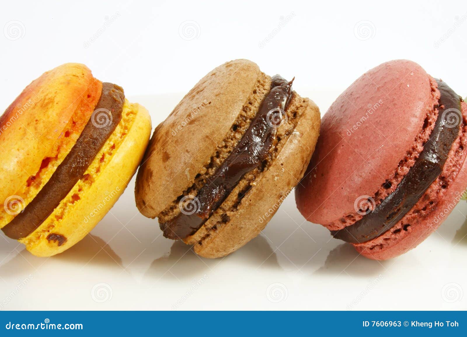 Macaroons stock image. Image of sweet, macaroon, french - 7606963