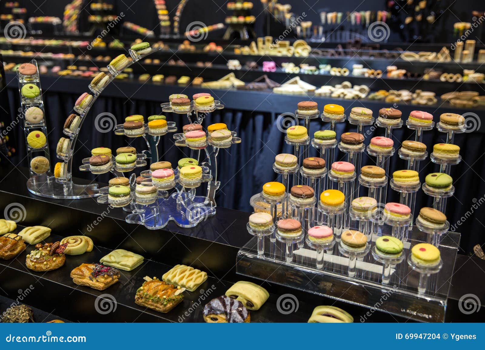 Macaroons stock photo. Image of decorative, puff, food - 69947204