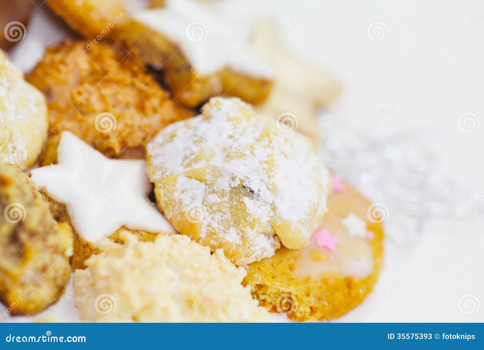 Macaroons, cookies stock image. Image of stars, close - 35575393