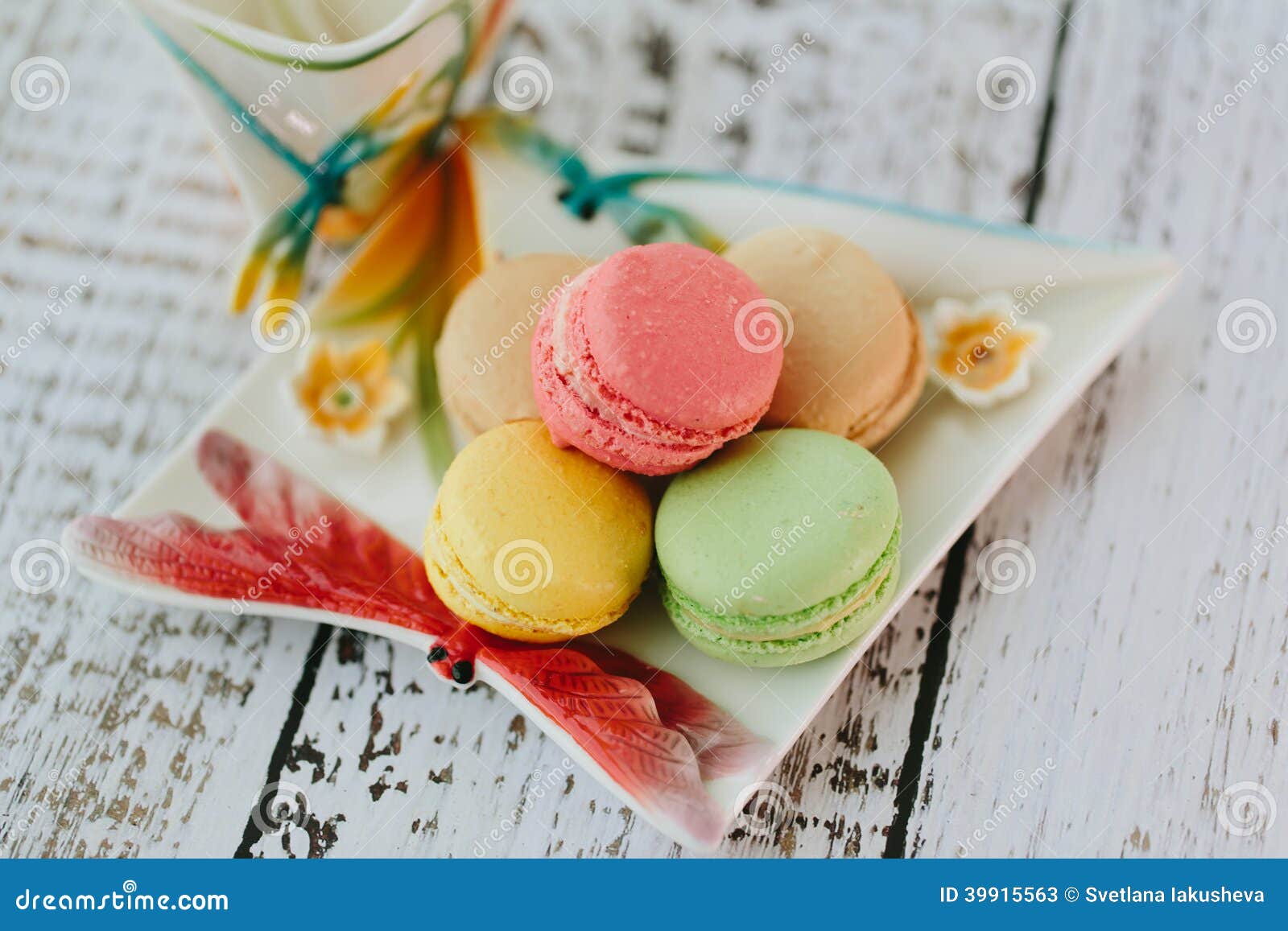 Macaroons stock image. Image of cake, food, shop, bakery - 39915563