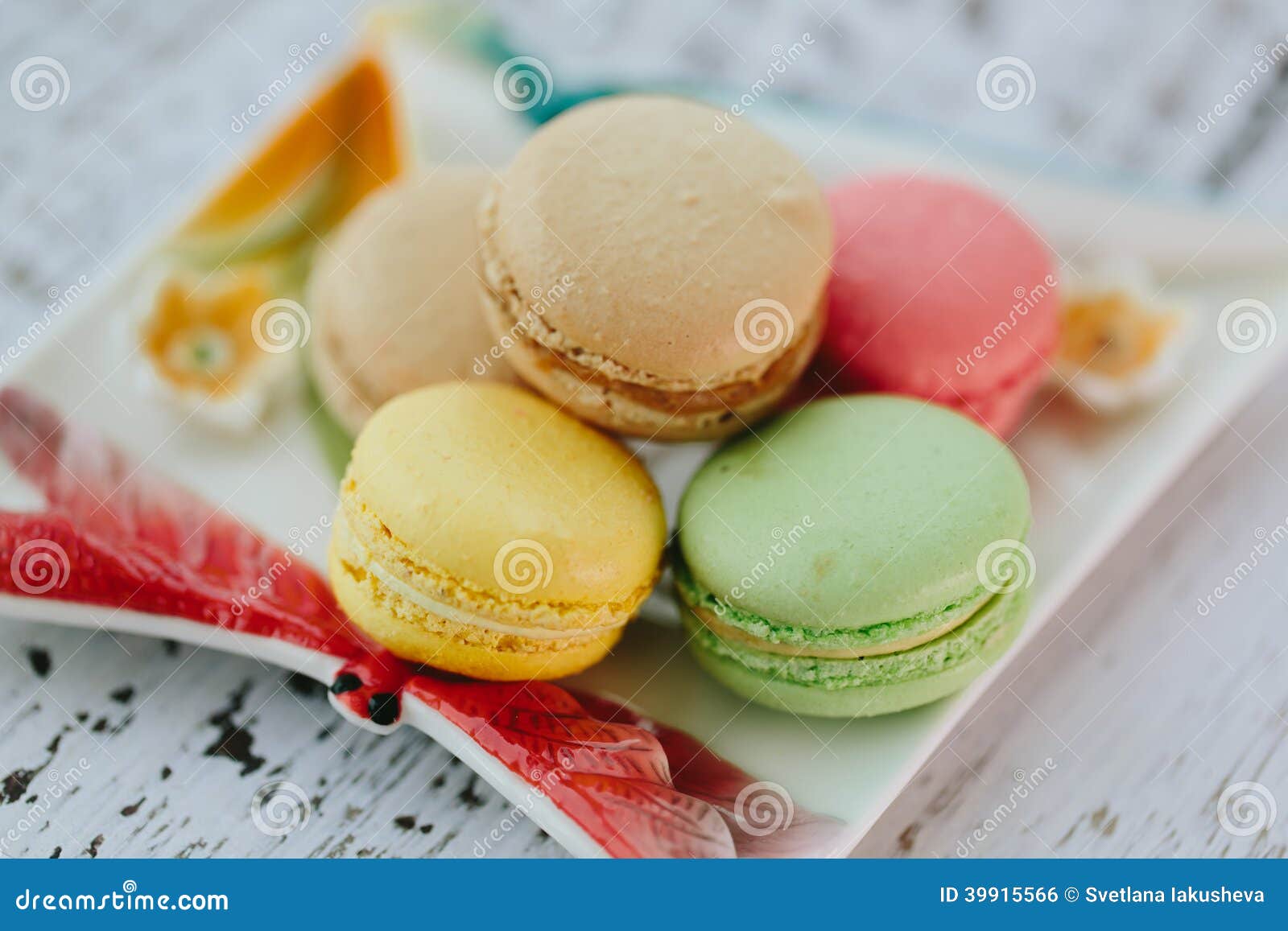 Macaroons stock photo. Image of spring, macarons, tasty - 39915566