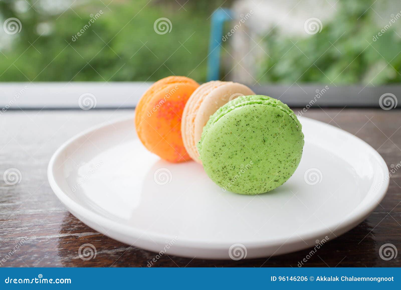 Macaroons in Outdoor Bakery House Cafe Stock Photo - Image of outdoor ...
