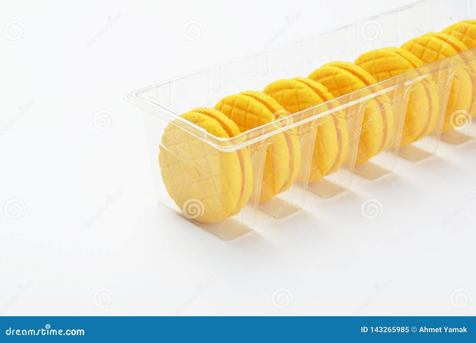 Macaroons in Plastic Package Stock Image - Image of vibrant, baked ...