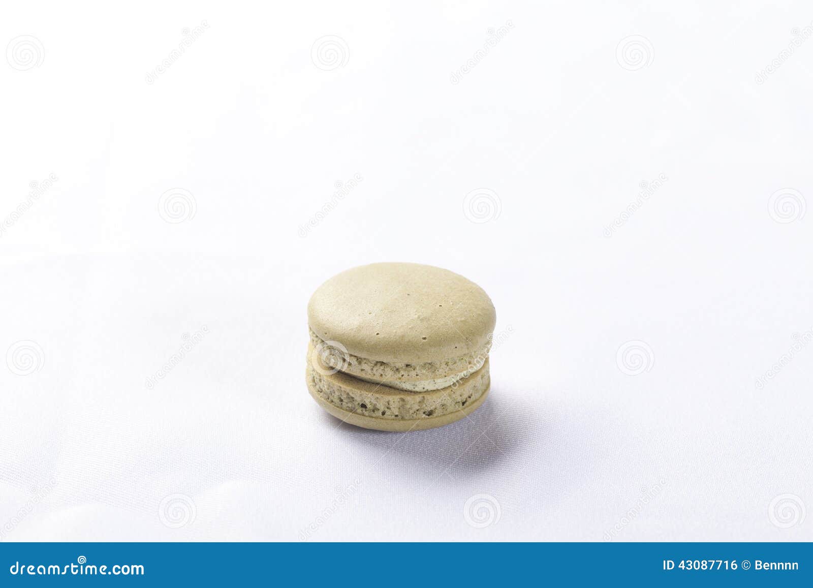 Macaroons on White Background. Stock Photo - Image of stacked, bake ...