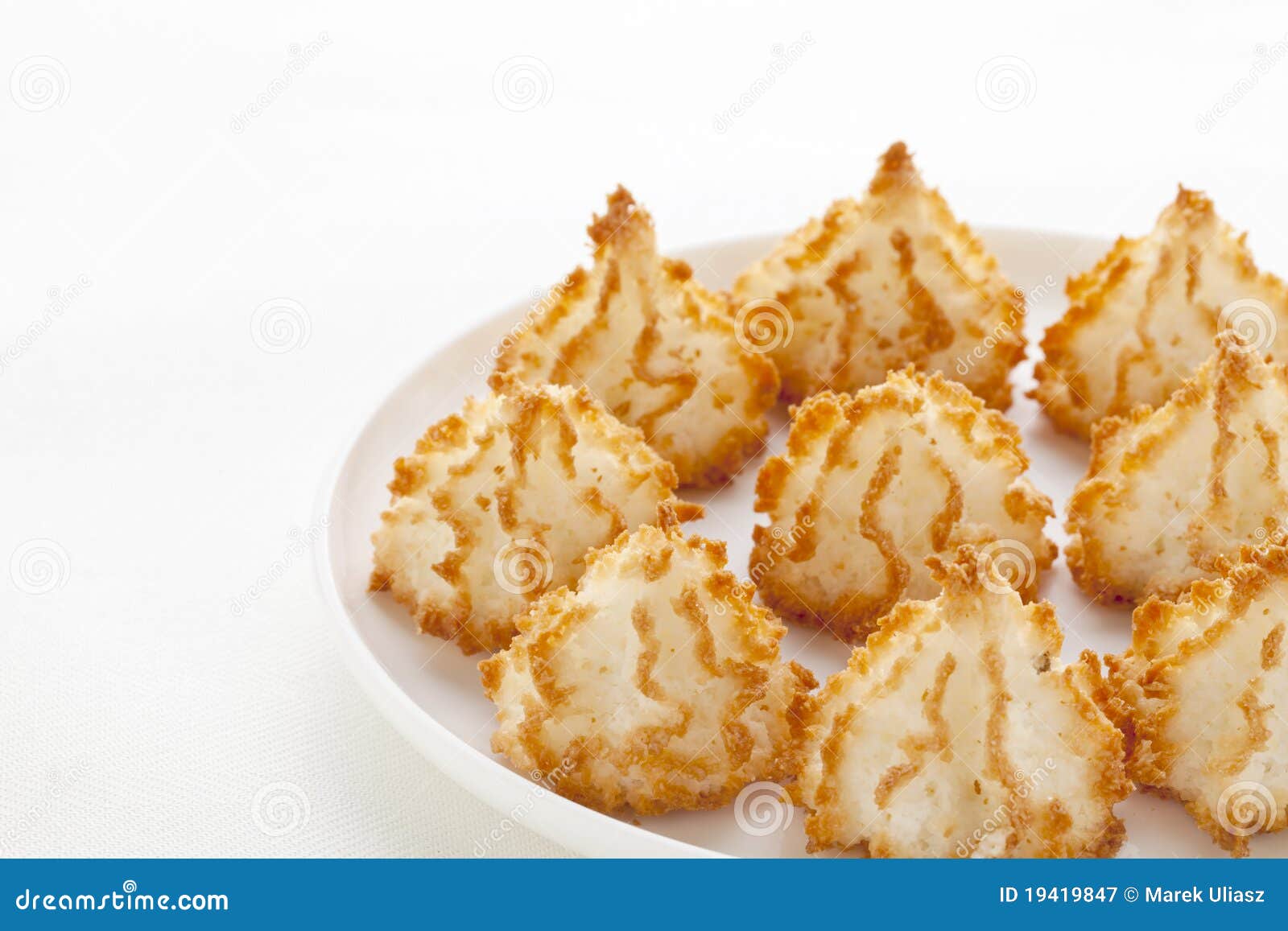 Macarrones de coco imagen de archivo. Imagen de revuelto - 19419847