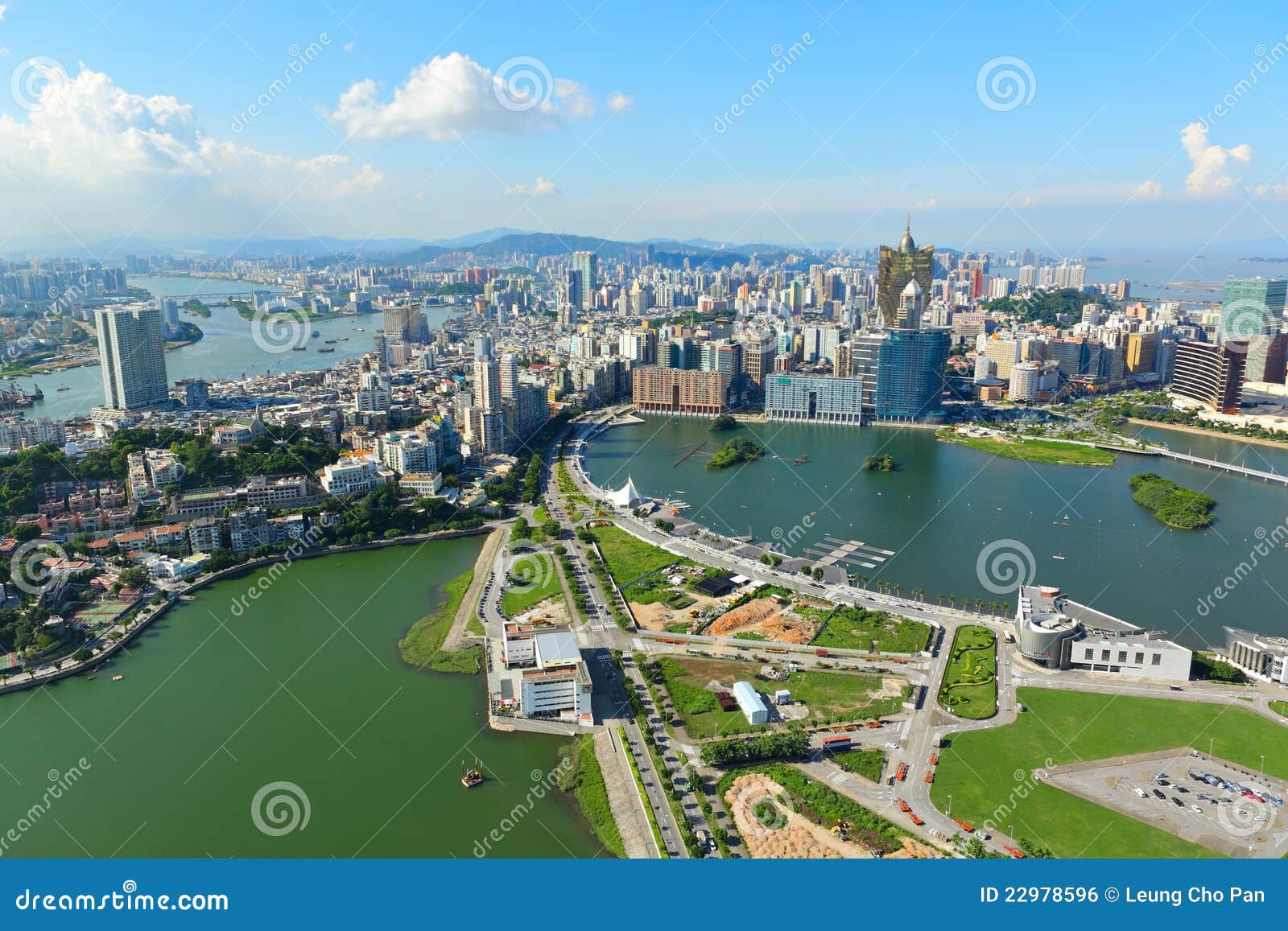 Macau stock photo. Image of building, macau, cloudscape - 22978596