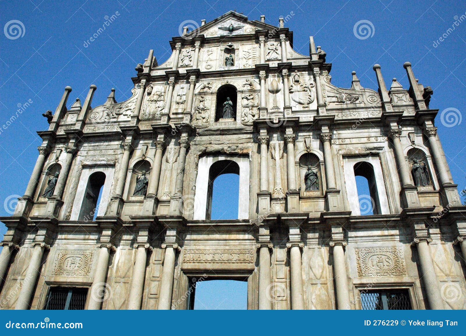 Macau stock image. Image of prayers, holiday, classic, cathedral - 276229