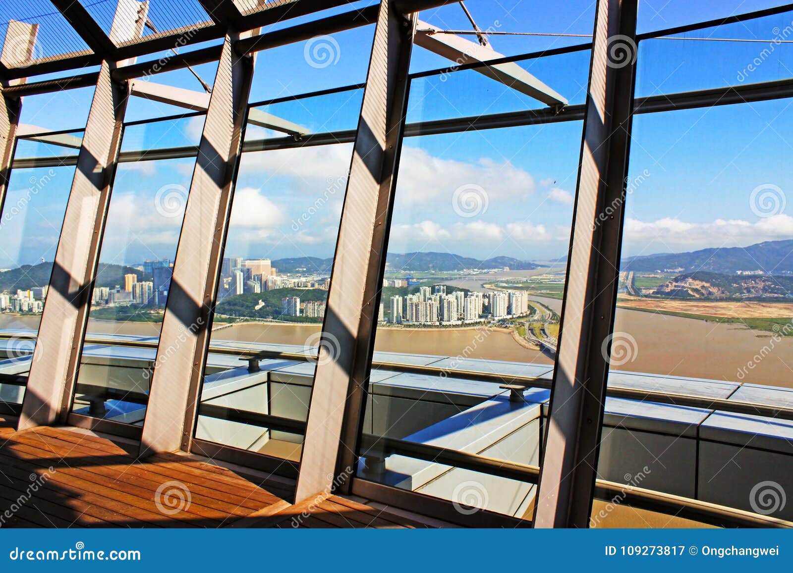 Macau Cityscape View from Macau Tower Observation Deck, Macau, China ...