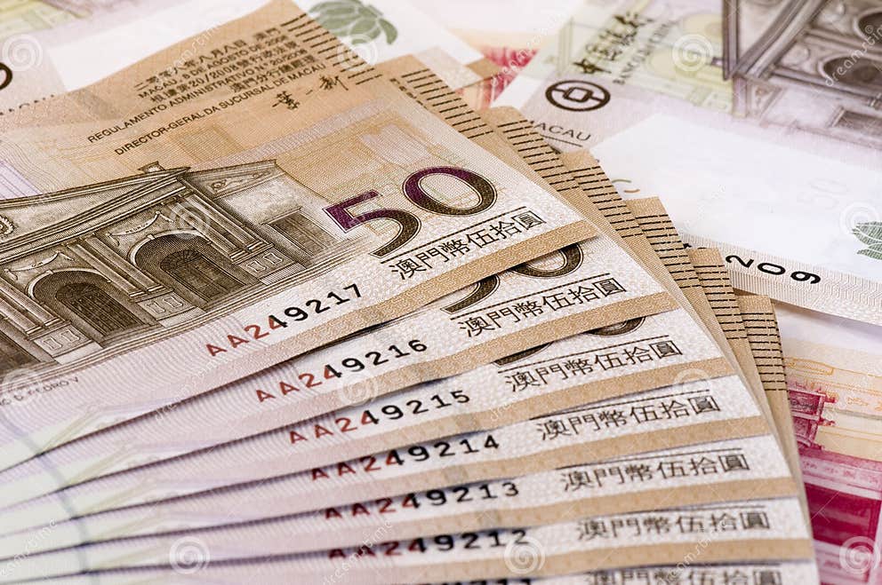 Macau dollar (patacas) stock photo. Image of macau, payout - 9956948