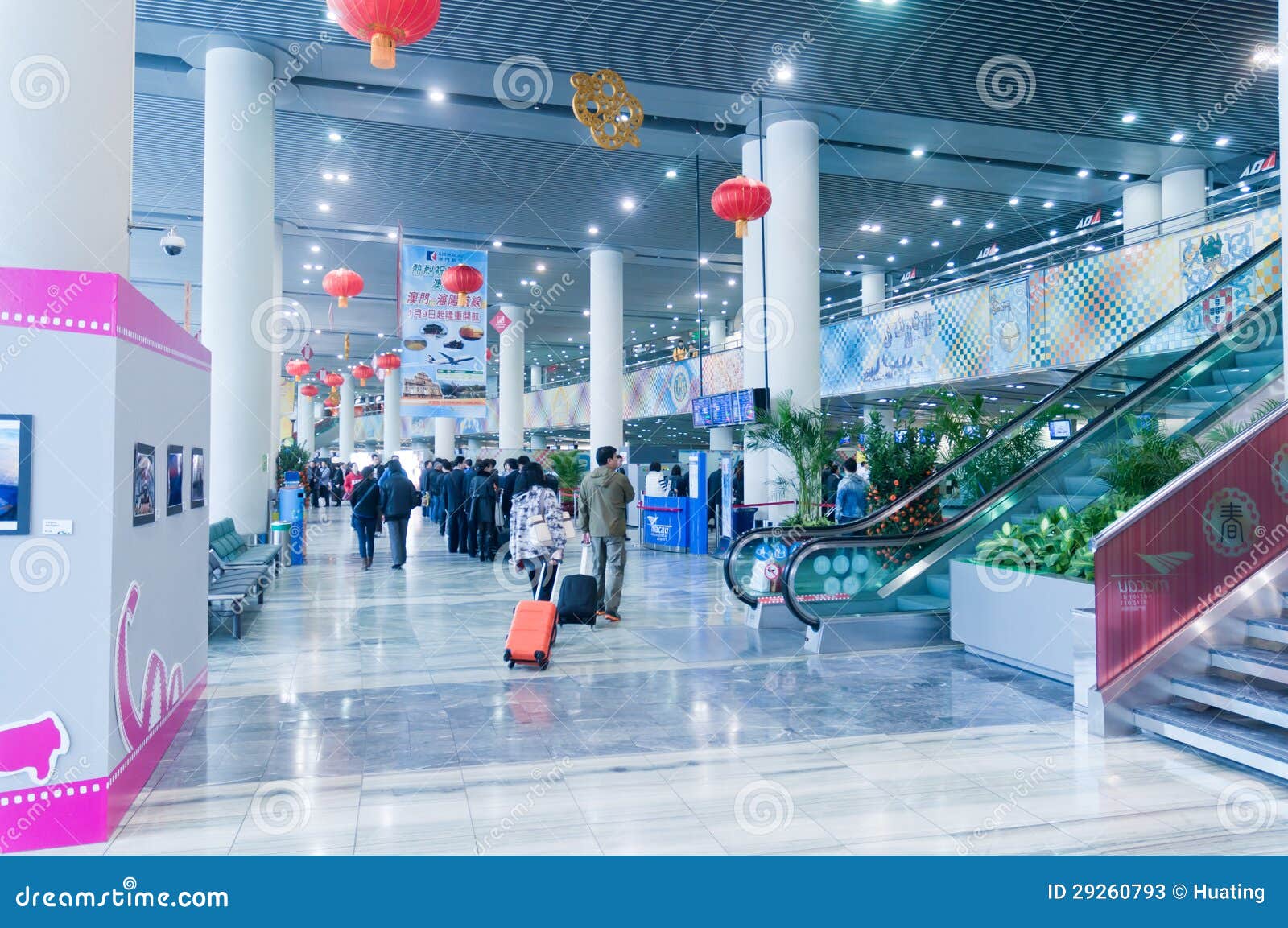 Macau International Airport Editorial Stock Photo - Image of mansion ...