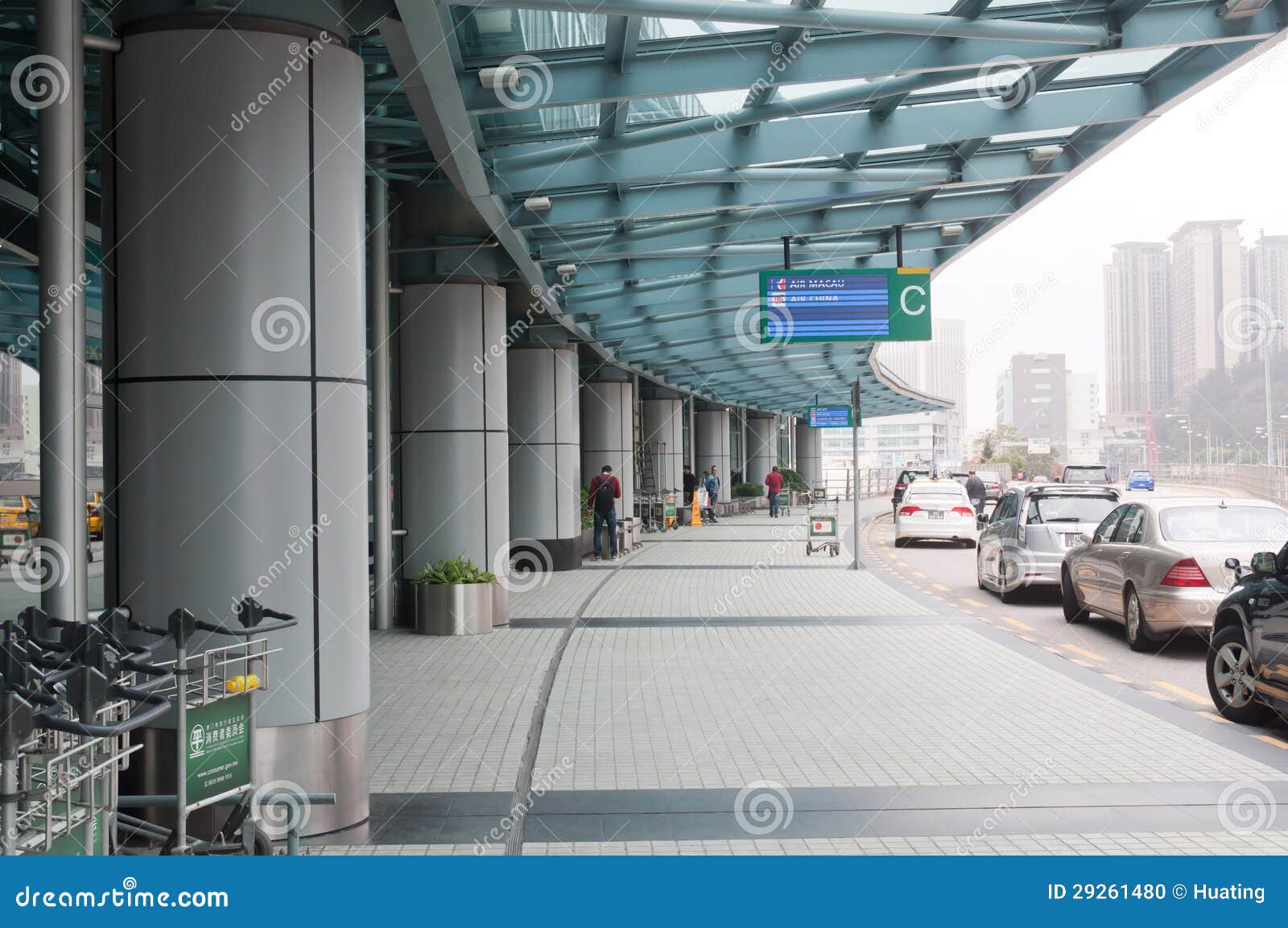 Macau International Airport Editorial Image - Image of scenery, cloud ...