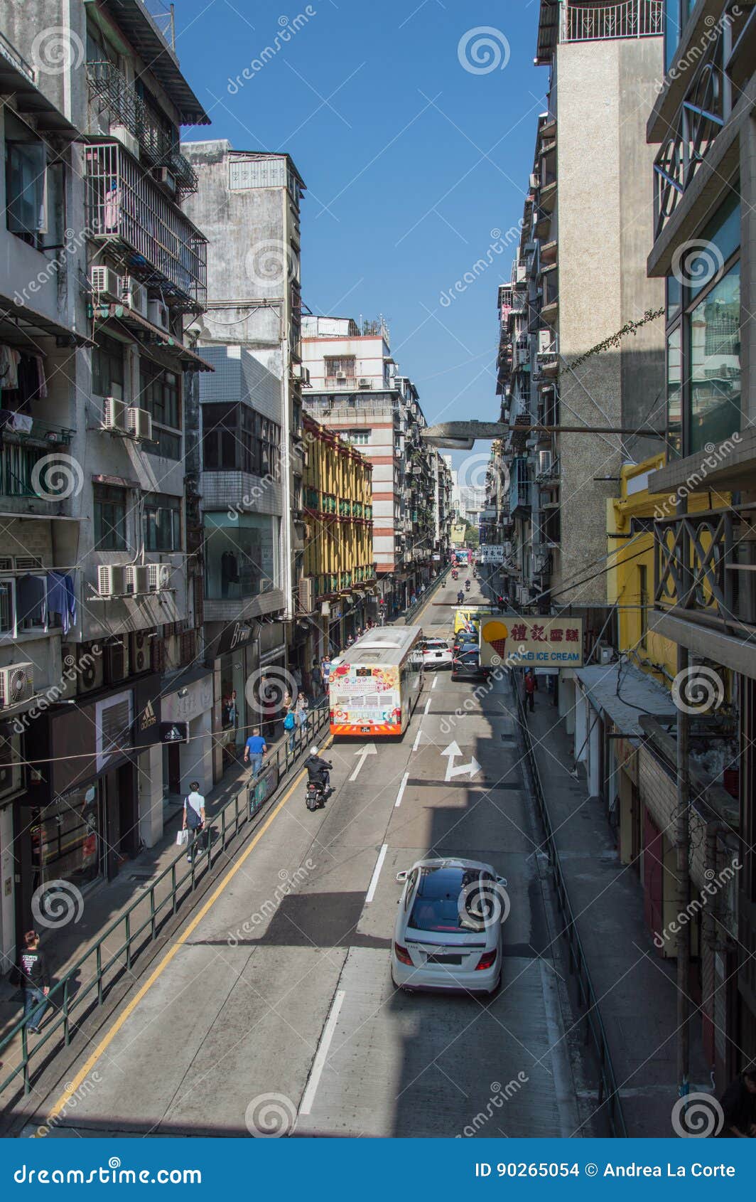 Macau old town editorial stock image. Image of chinese - 90265054