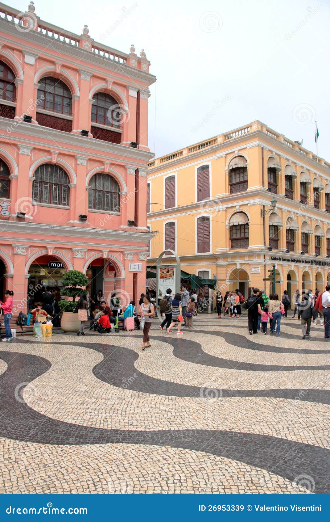 Macau Streets editorial stock image. Image of macao, macau - 26953339