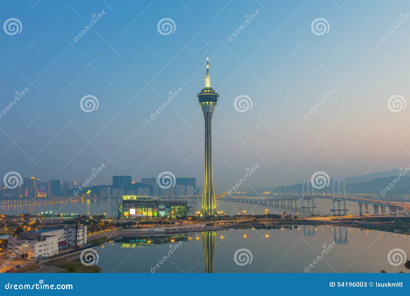 Macau Tower in Macau City, China Editorial Stock Photo - Image of china ...
