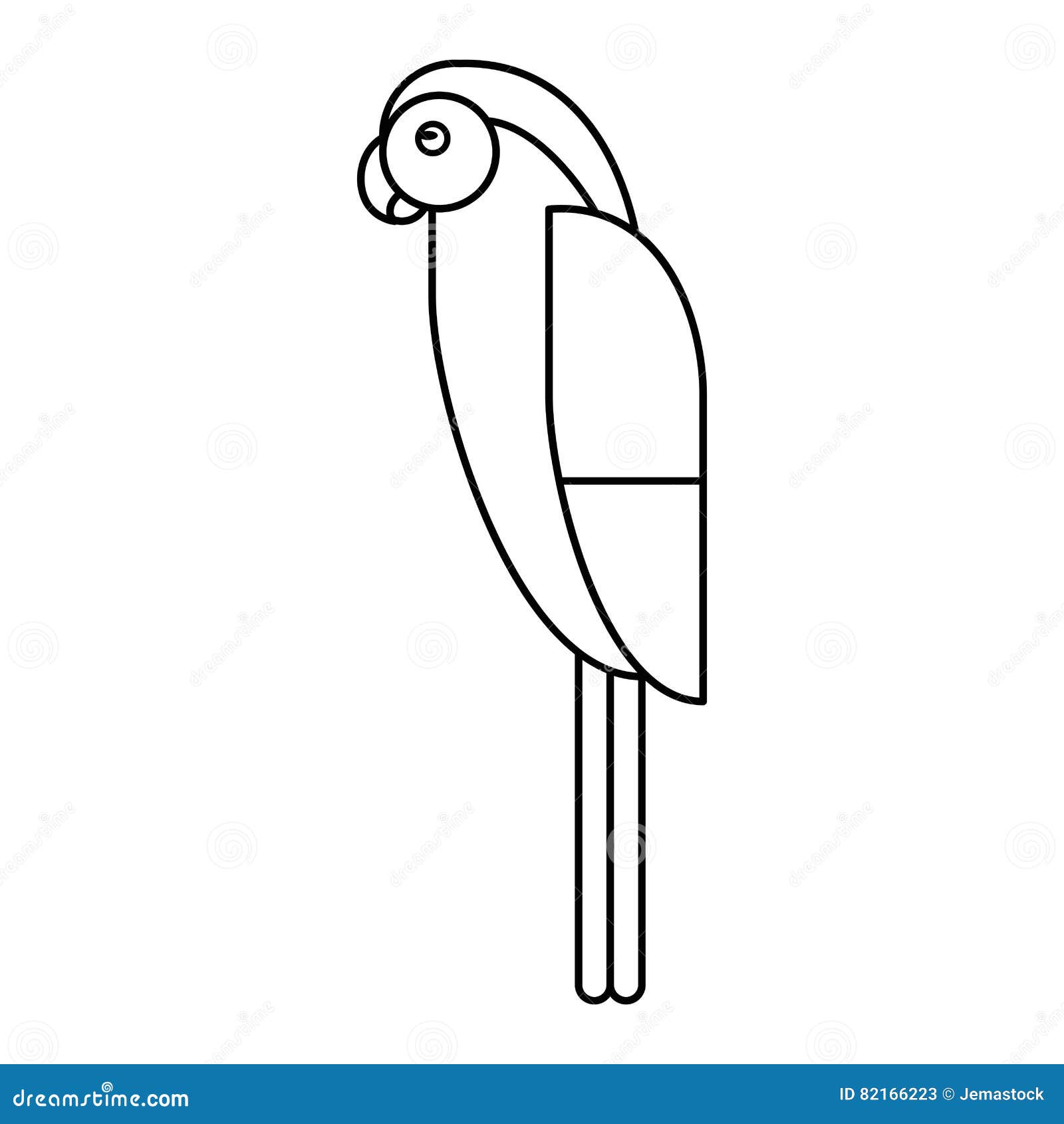 Brazil Outline Map Administrative Regions Vector Illustration ...