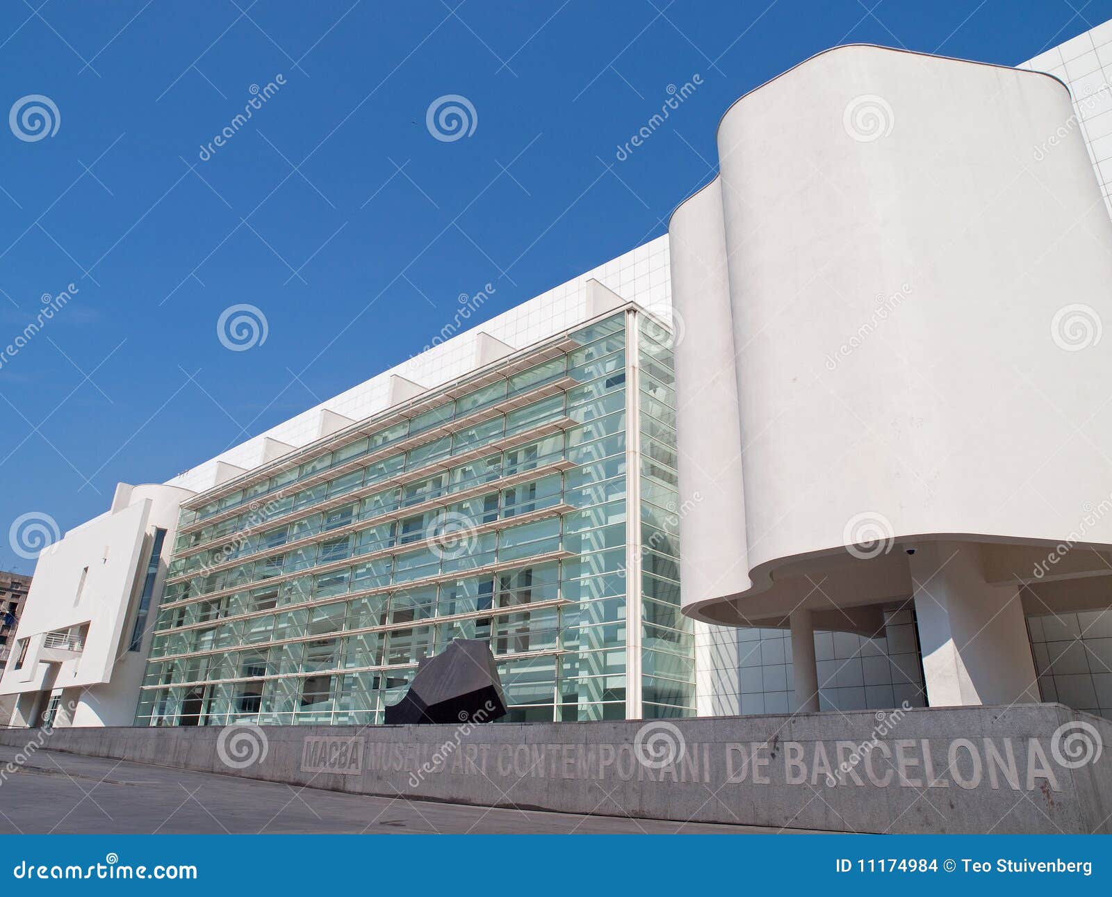 Macba editorial stock image. Image of culture, macba - 11174984