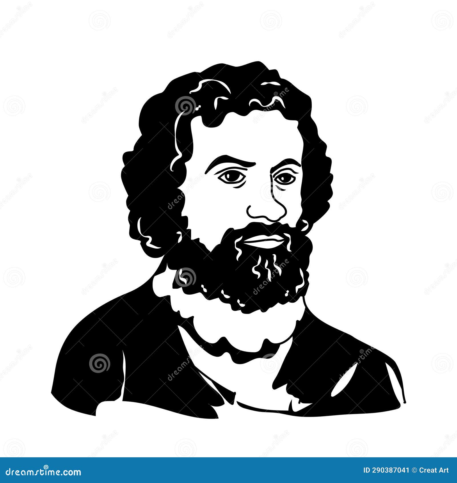 Macbeth vector portrait stock illustration. Illustration of macbeth ...
