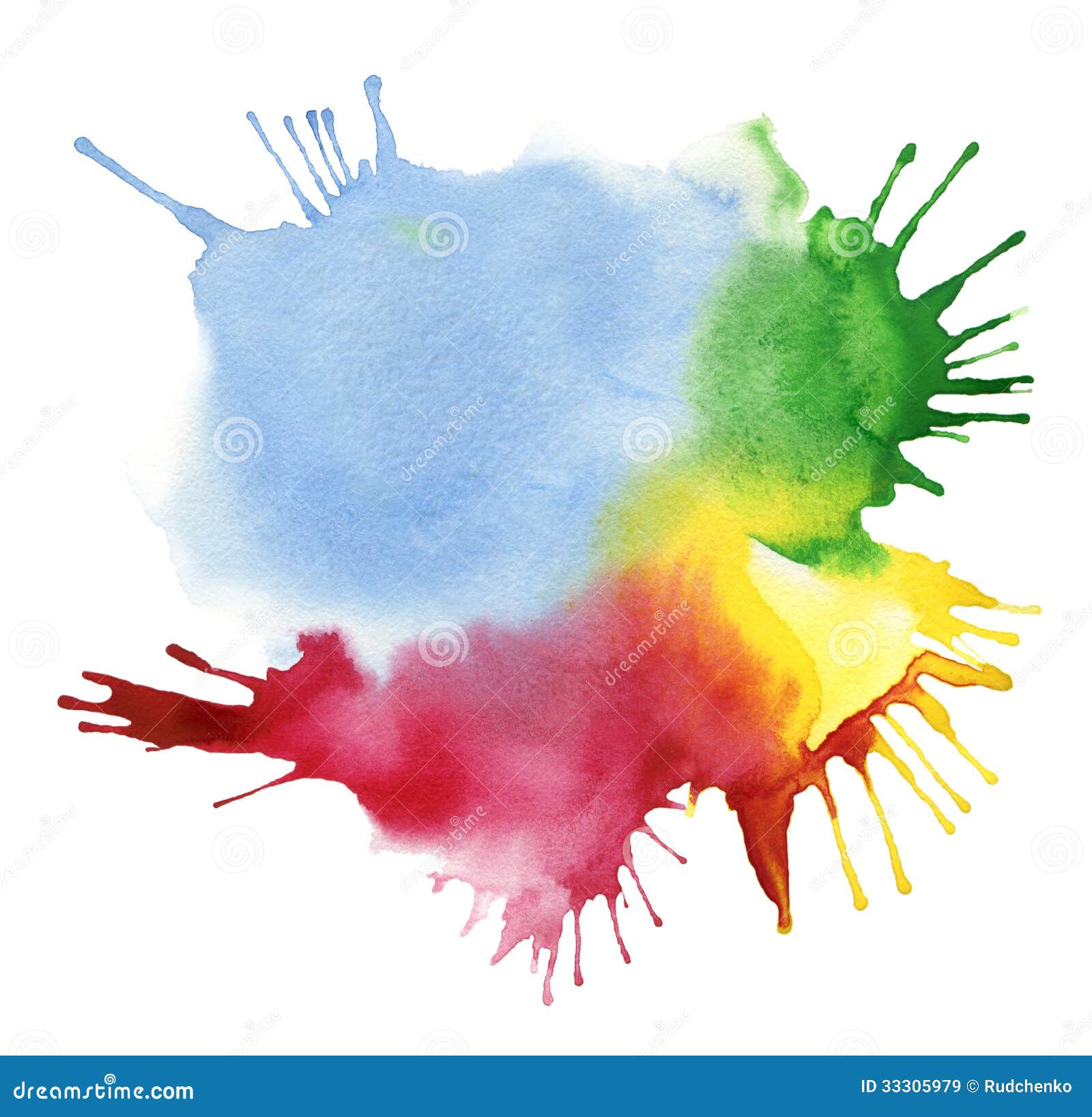 Illustrazione Di Stock Macchia Dissolvenza O Macchia Di Vernice Con