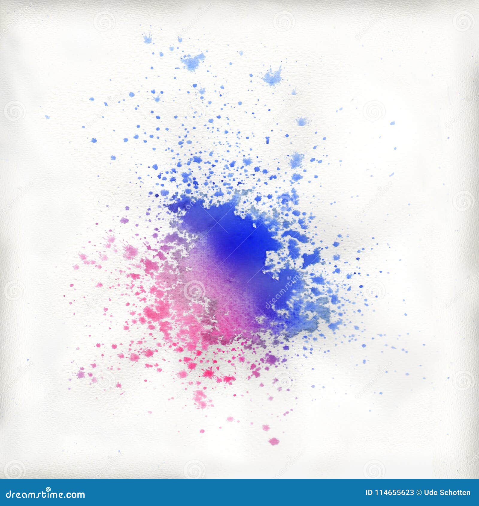 Macchia Di Colore Provenuta Da Una Chiazza Immagine Stock - Immagine di ...