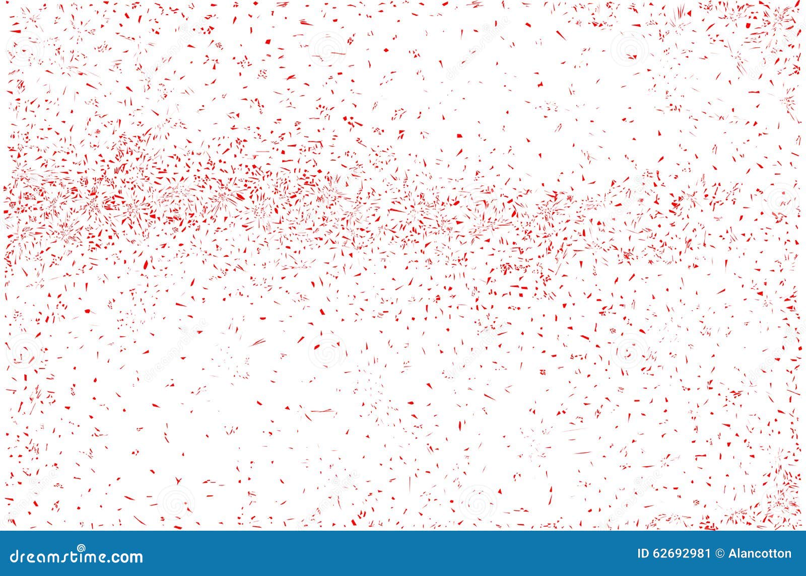 Macchia rossa illustrazione di stock. Illustrazione di sporco - 62692981