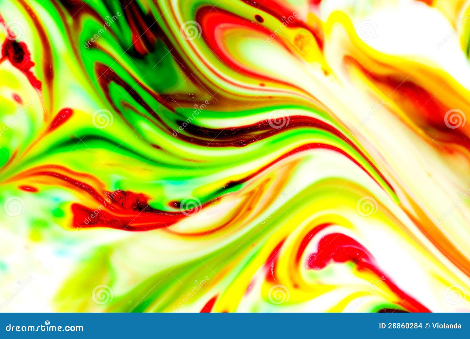 Macchie Della Pittura Colorate Estratto Illustrazione di Stock ...