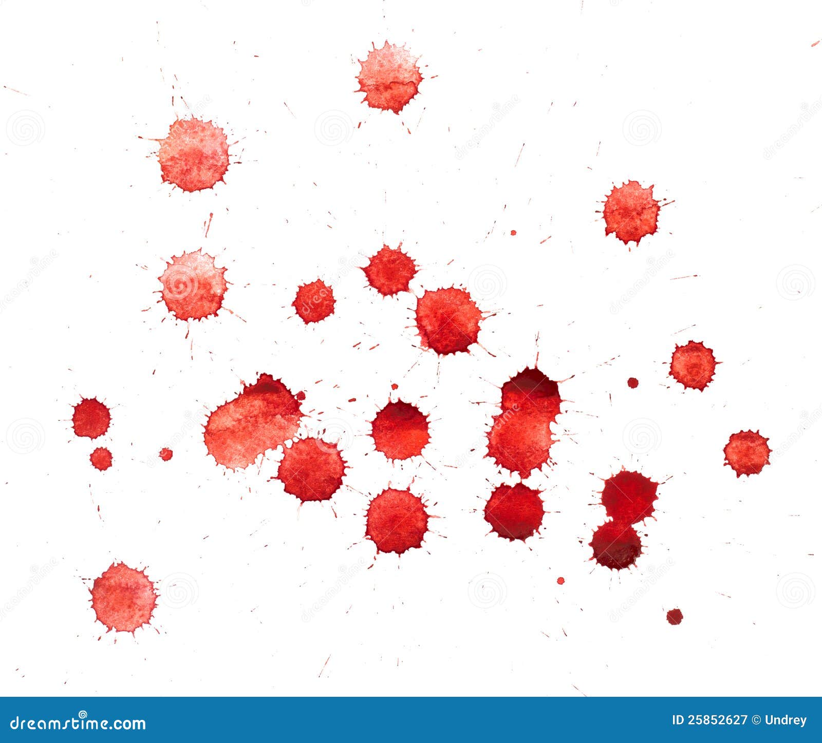Macchie di colore rosso immagine stock. Immagine di guazzo - 25852627