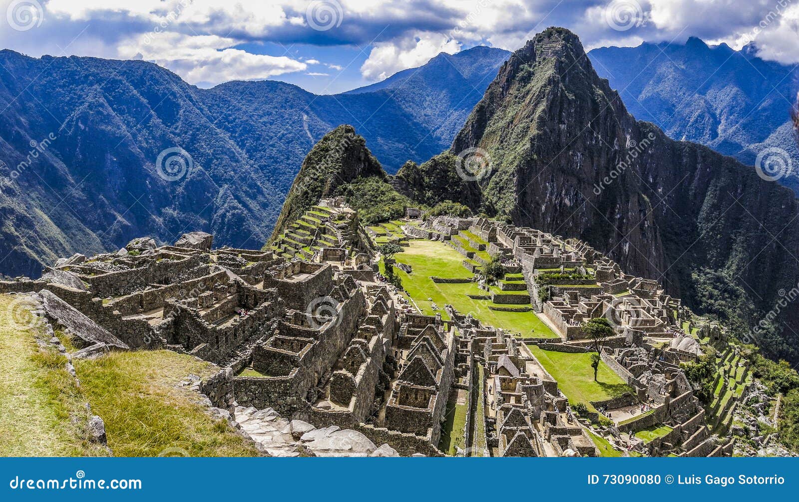 Macchu Pichu, Peru stock photo. Image of famous, incan - 73090080