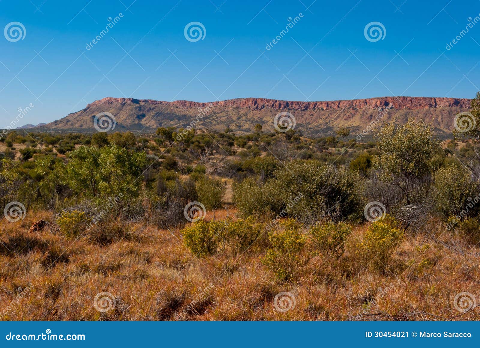 The MacDonnell Ranges Near Alice Springs NT Stock Image | CartoonDealer ...