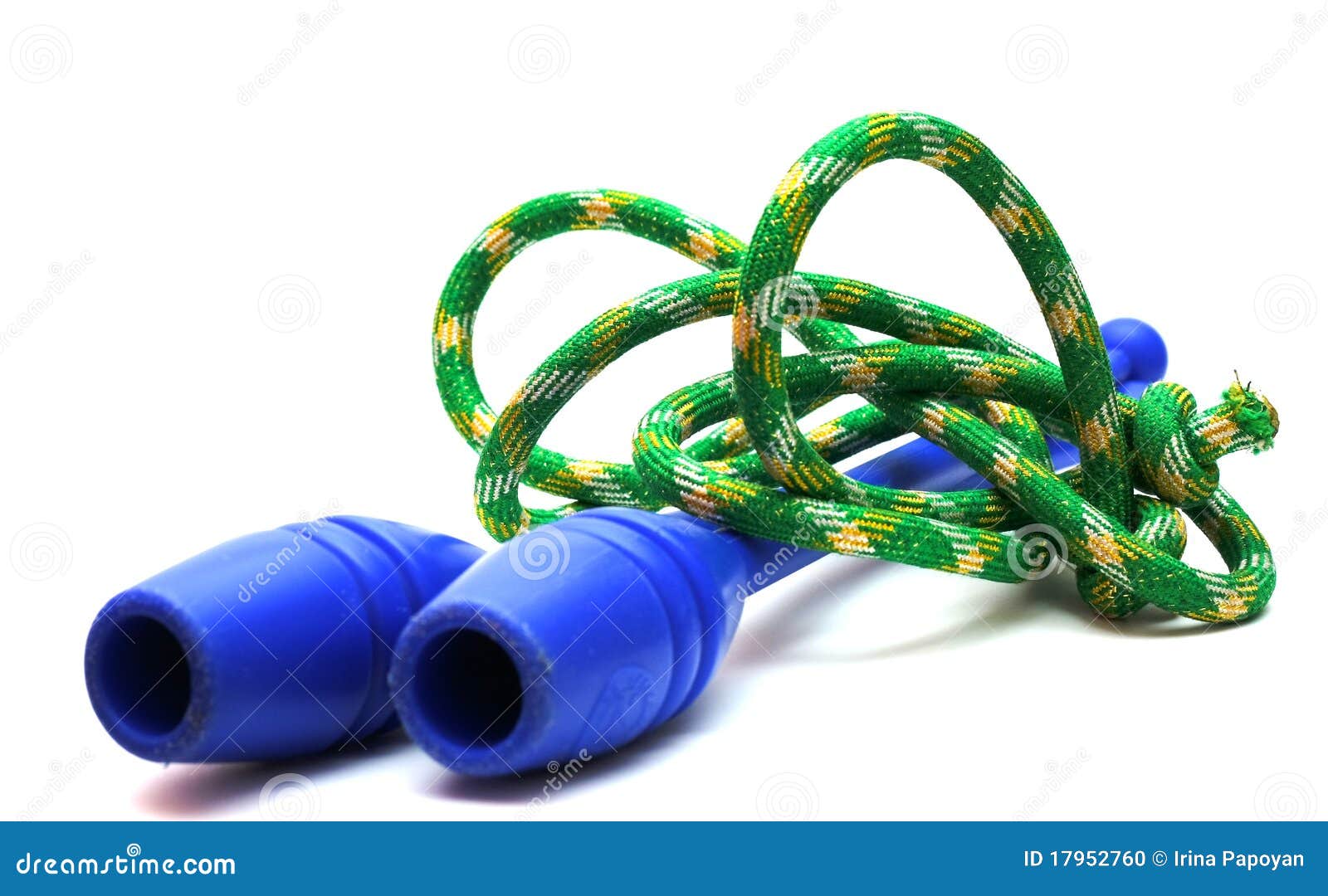 Mace and gymnastic rope stock photo. Image of gymnastics - 17952760