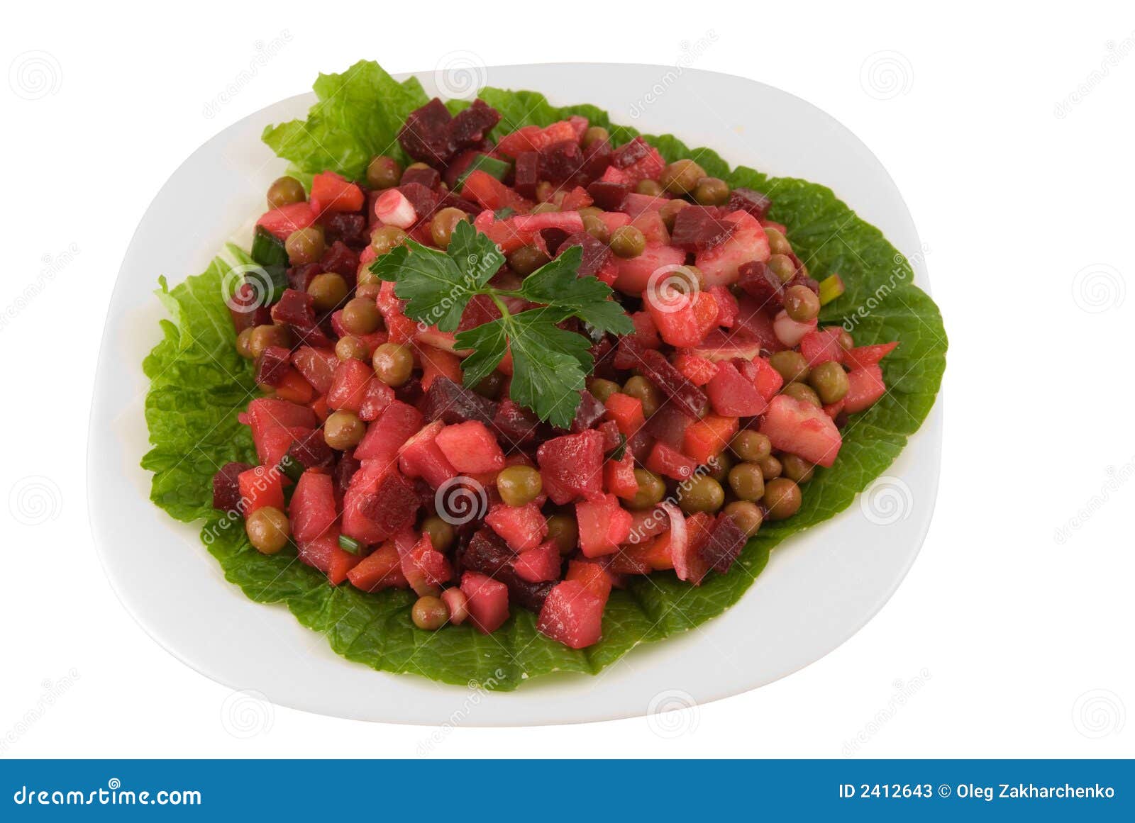 Macedonian salad stock image. Image of vegetables, tasty - 2412643