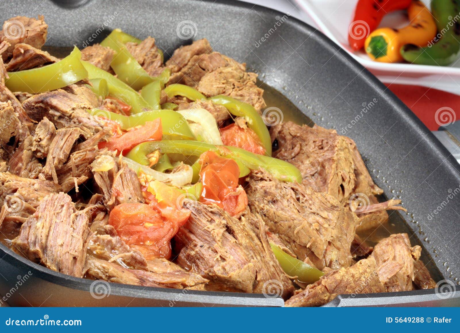 Machaca mexican beef stock photo. Image of organic, onion - 5649288
