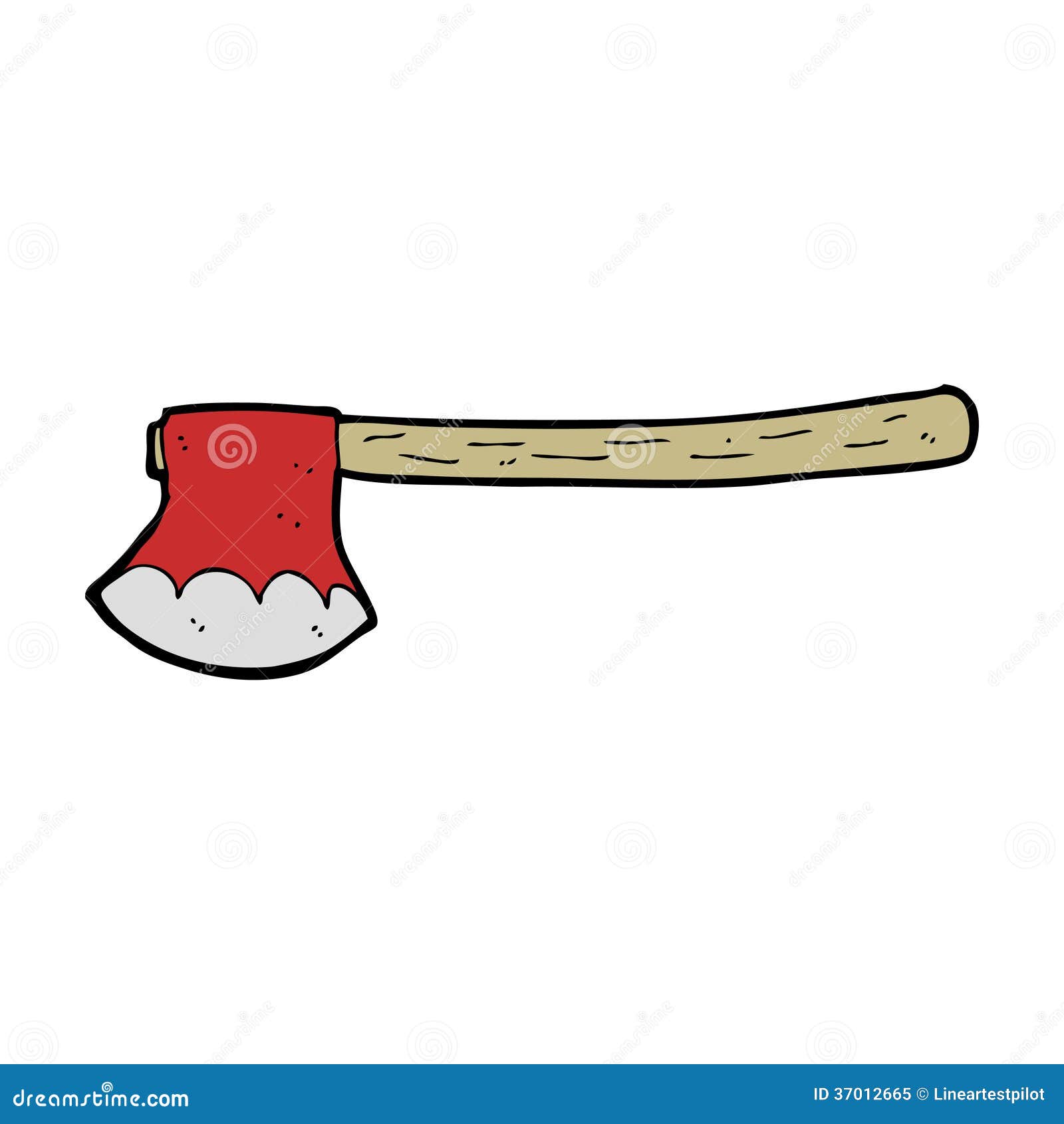 Machado Dos Desenhos Animados Ilustração do Vetor - Ilustração de ...