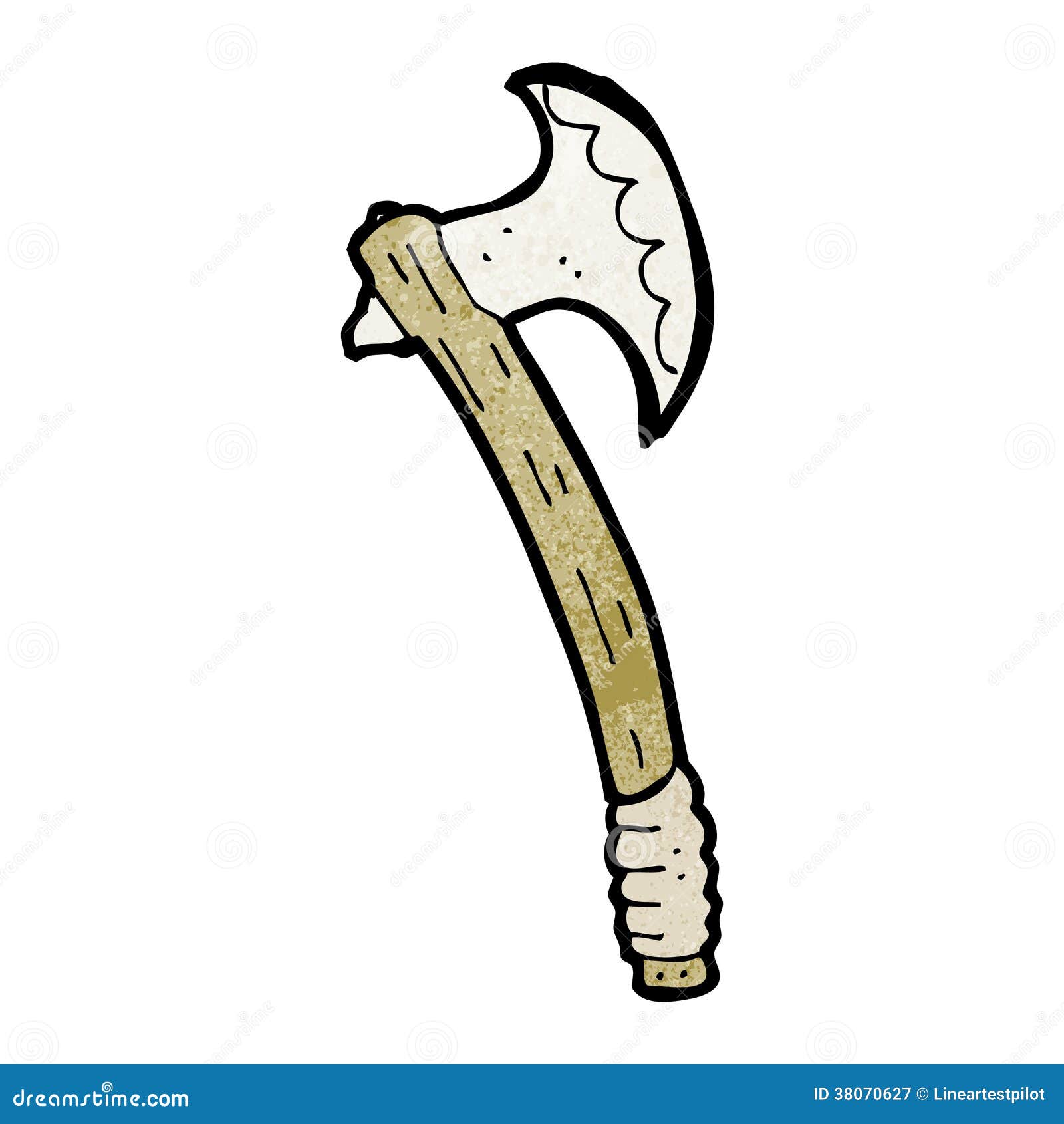 Machado Dos Desenhos Animados Ilustração Stock - Ilustração de arte ...