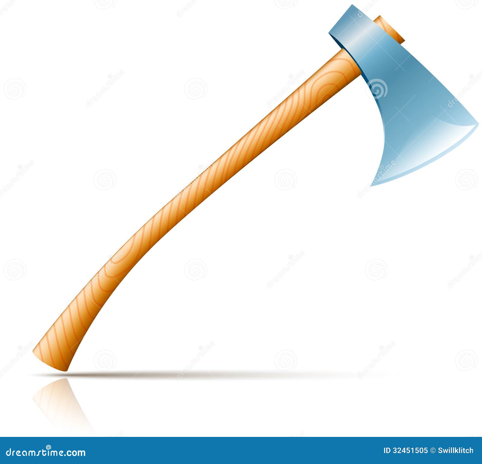 Machado novo ilustração do vetor. Ilustração de vetor - 32451505