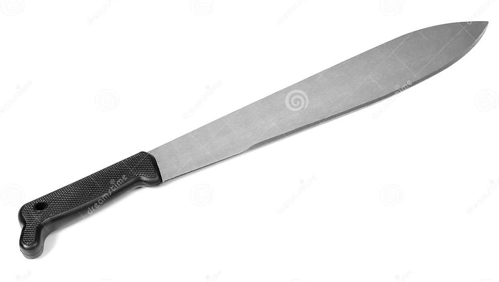 Machete. stock photo. Image of isolated, sword, metallic - 15876592